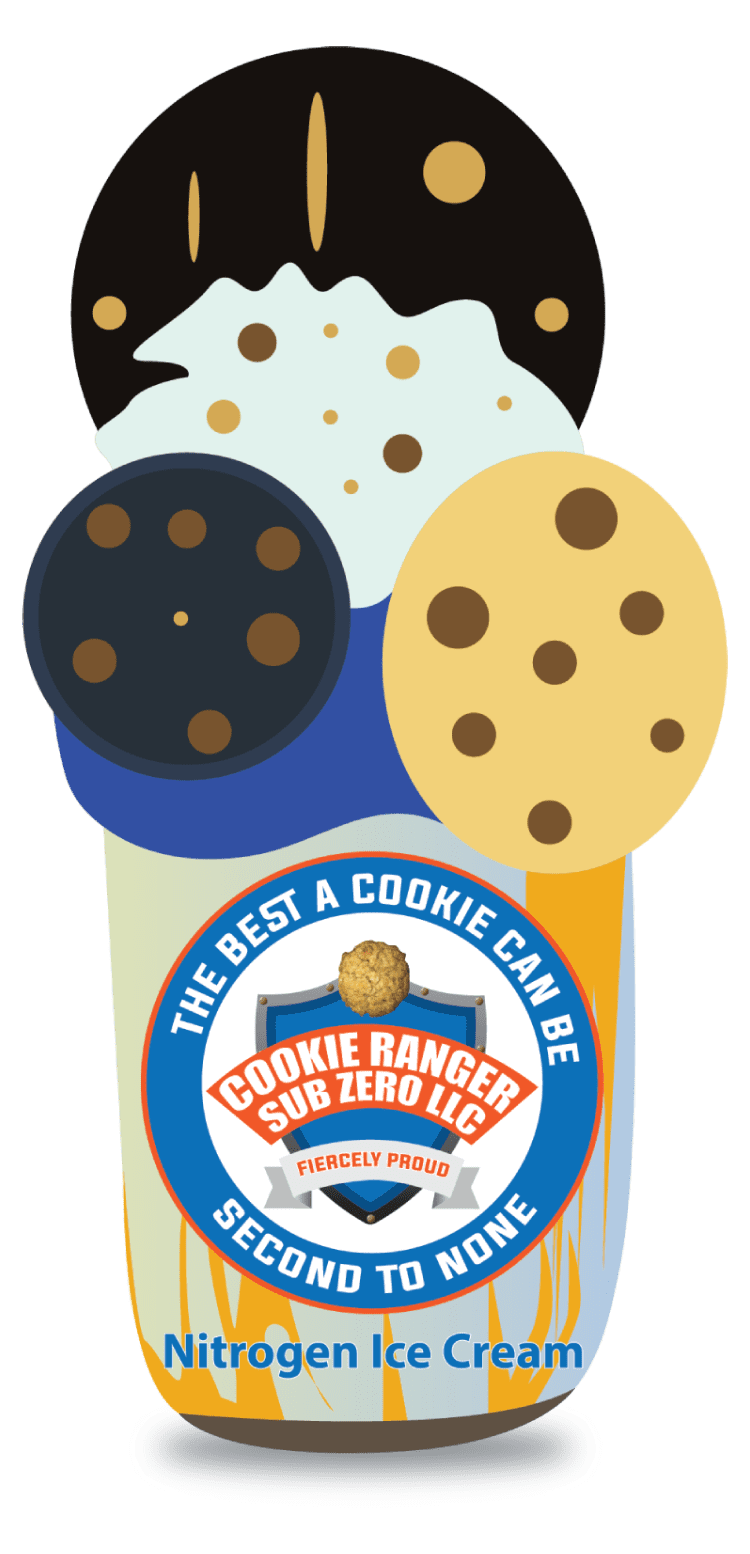 Nitrogen Ice Cream & Cookies | Cookie Ranger Sub Zero | CT